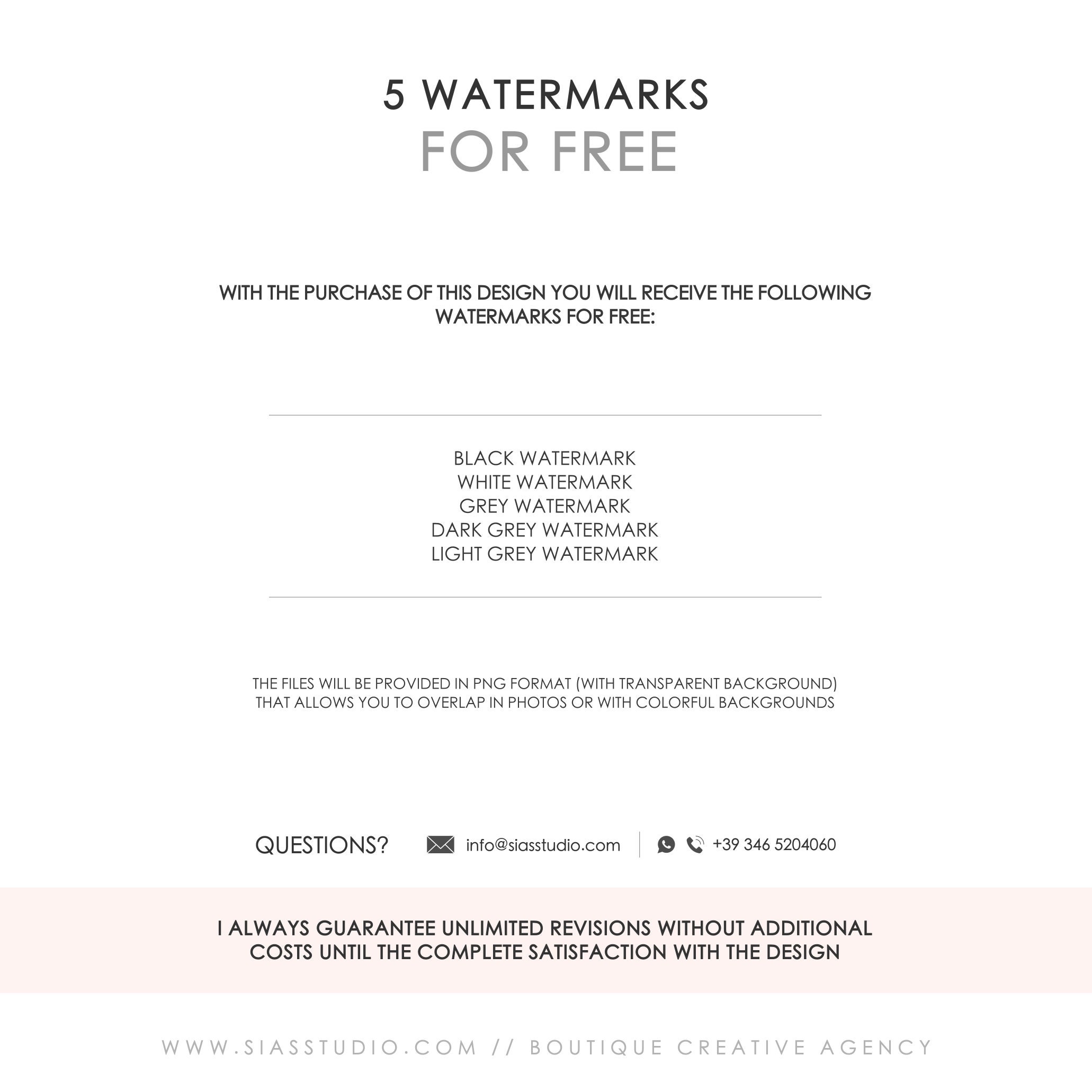 Photography Logo Design Watermark Logo Photography Brand - Etsy