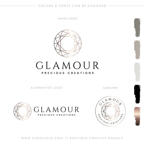 Fonte Do Logotipo Glamour