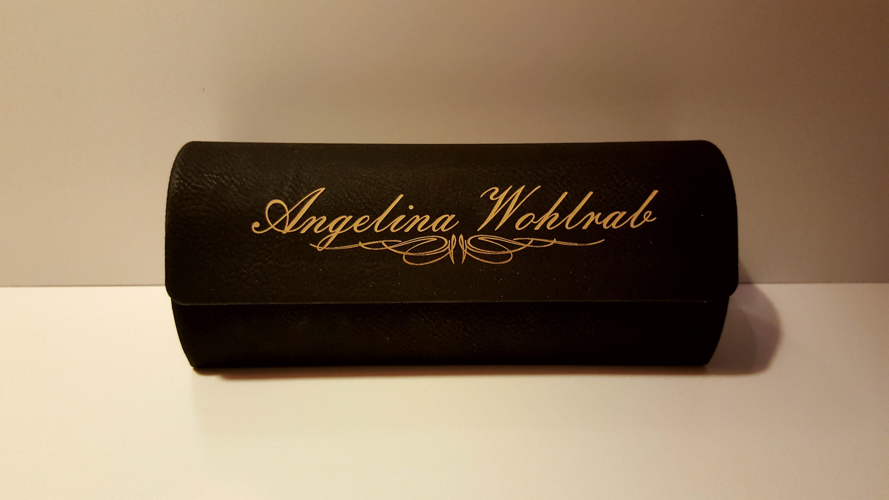 Personalized Eyeglass Case/ Eye Glasses/ Leather/ Leatherette/ | Etsy