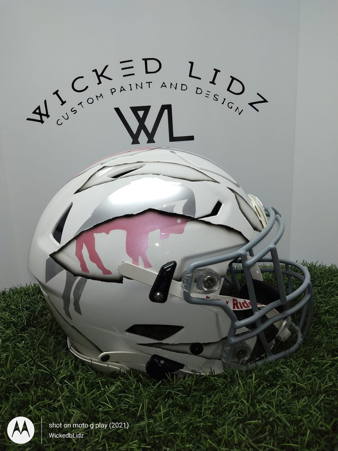 Custom Football Helmets. Paint, Hydro Dip and Spray Chrome. - Etsy