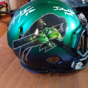 Custom Football Helmets. Paint, Hydro Dip and Spray Chrome. - Etsy