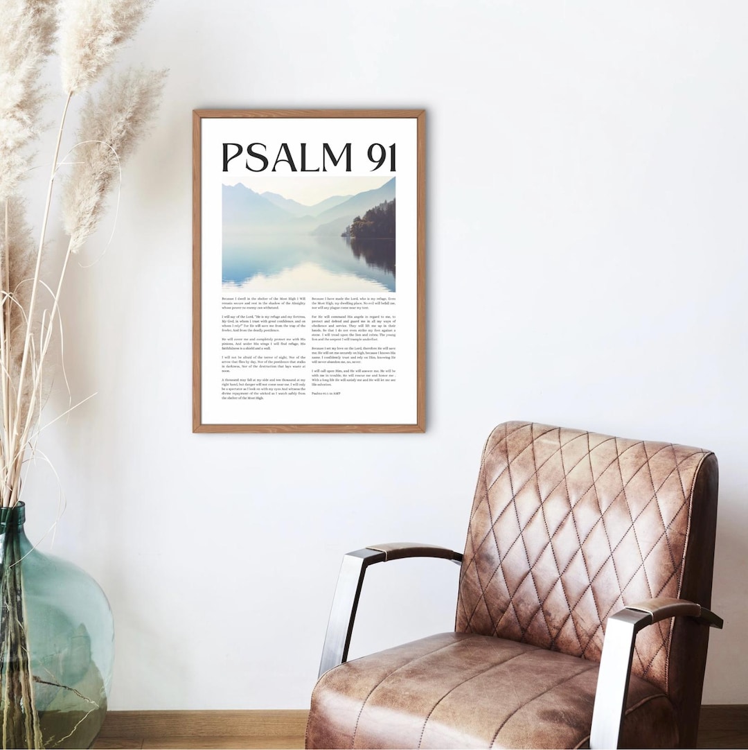 Personal Psalm 91 Poster Download - Etsy