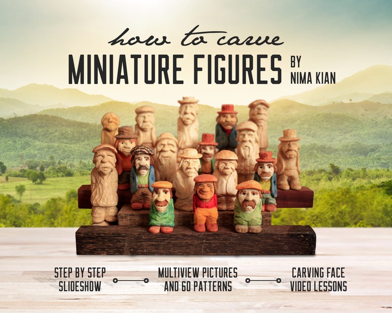 How to Carve Miniature Figures Tutorial - Etsy