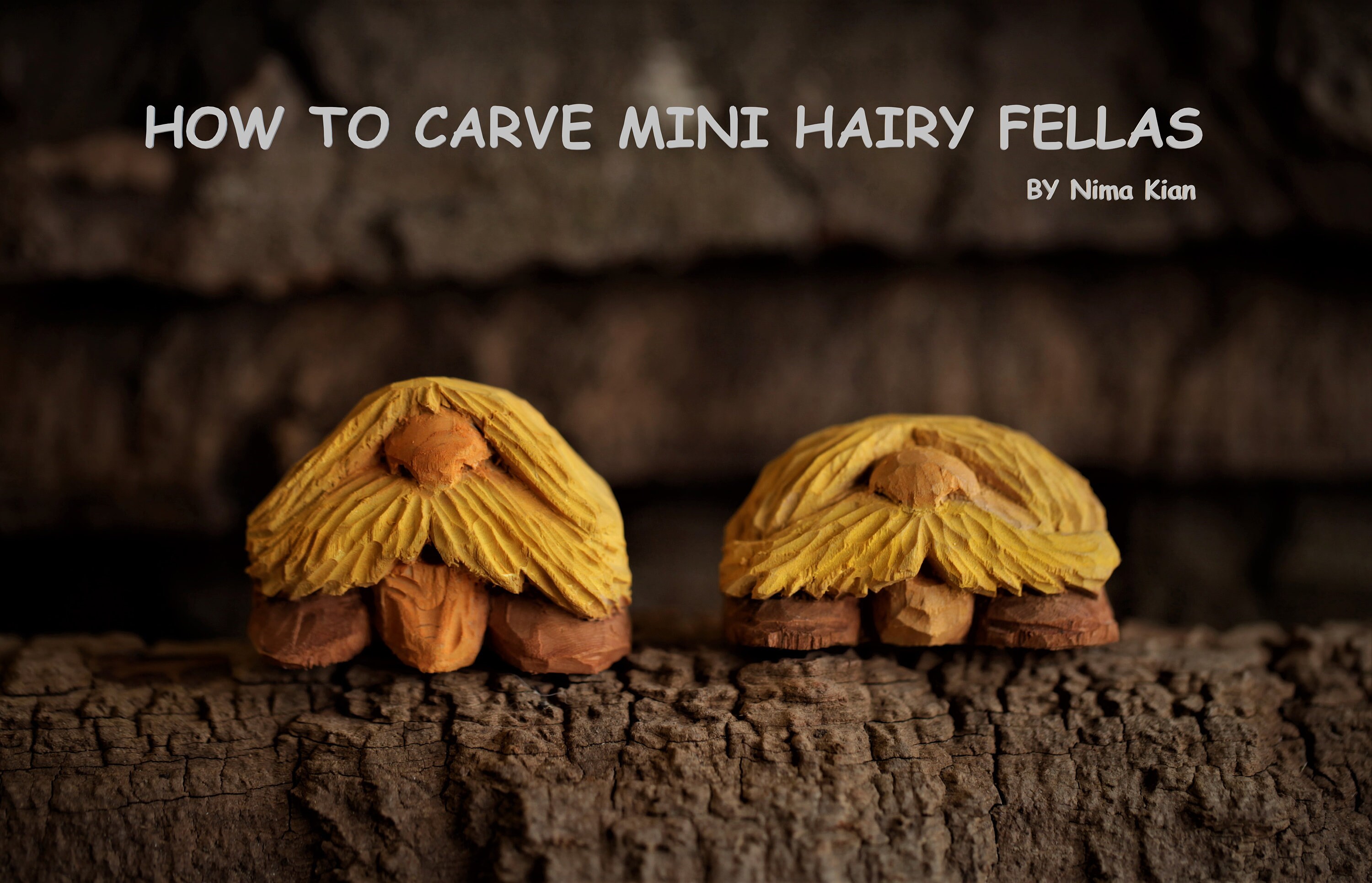 How to Carve Mini Hairy Fellas ( NEW Mini Tutorial ) - Etsy