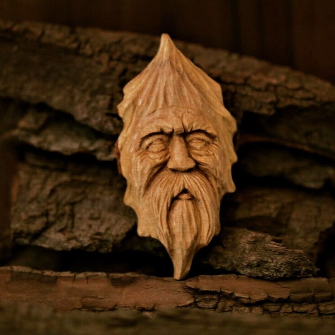 How to Carve Leaf Man Sculpture Tutorial (upgraded Patterns) - Etsy