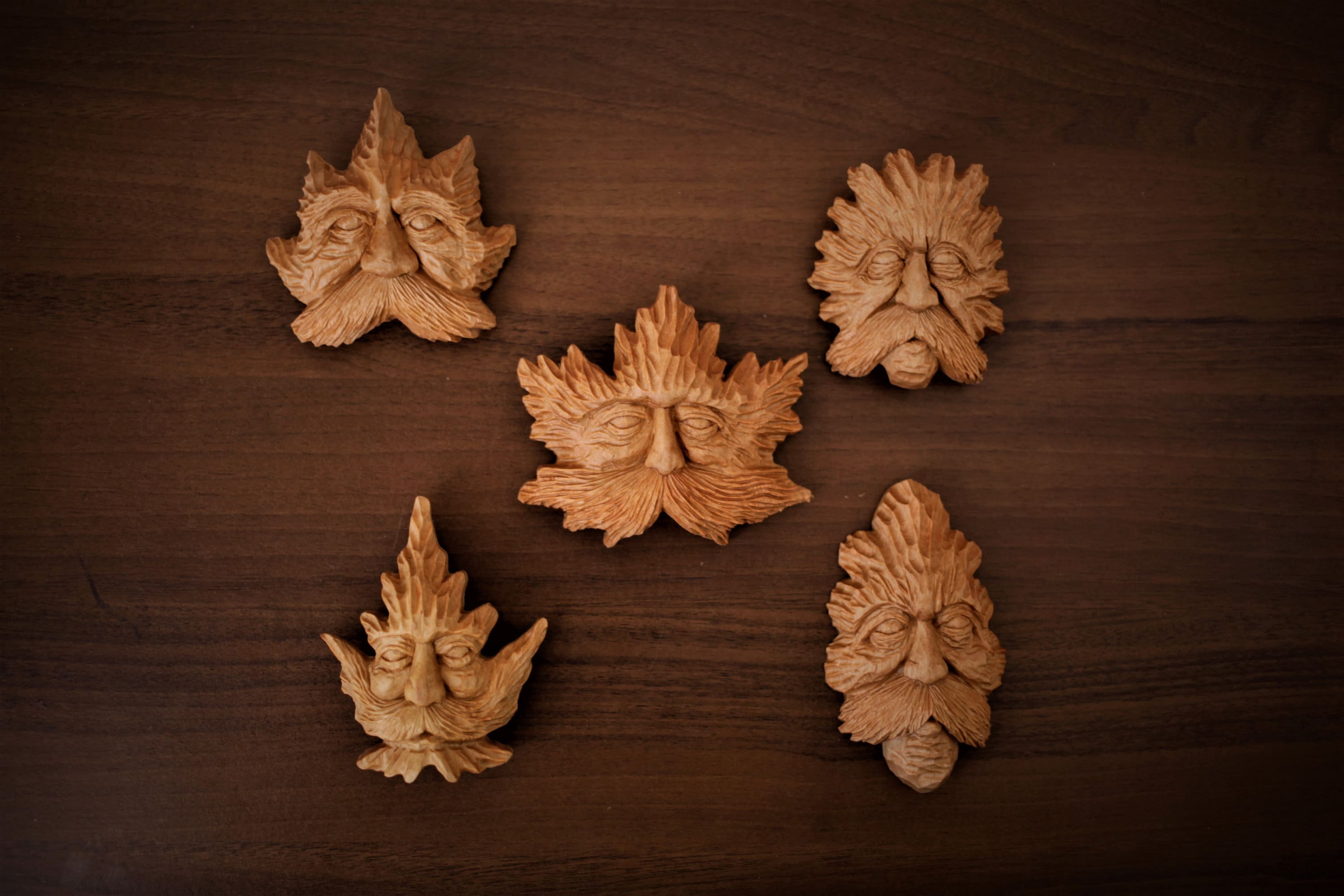 How to Carve Leaf Man Sculpture Tutorial (upgraded Patterns) - Etsy