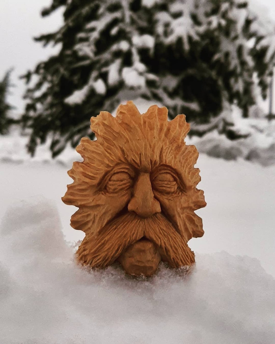 How to Carve Leaf Man Sculpture Tutorial (upgraded Patterns) - Etsy