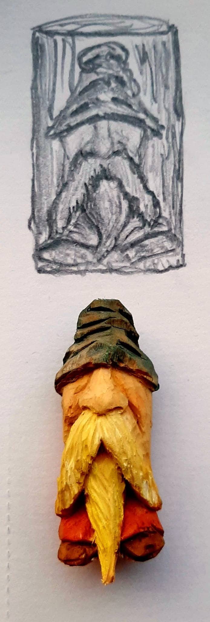 How to Carve A COOL Miniature DWARF - Etsy