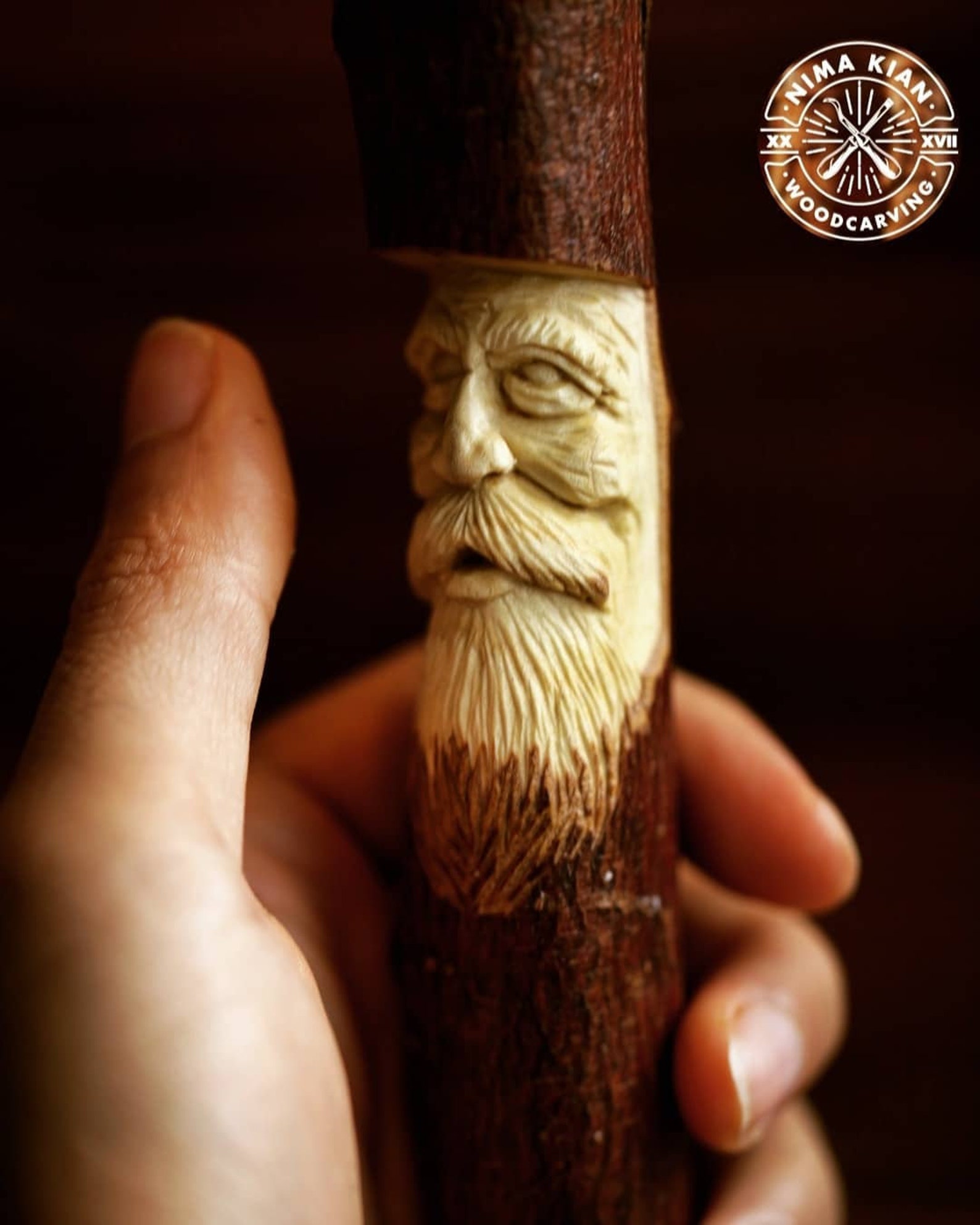 Master the Woodspirit | Step-by-step Woodcarving Tutorial by Nima Kian ...