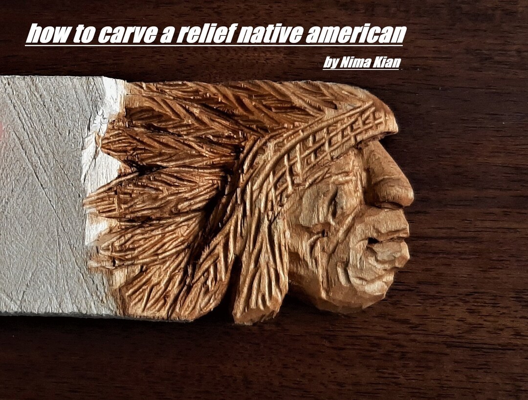 How to Carve a Relief Native American - Etsy