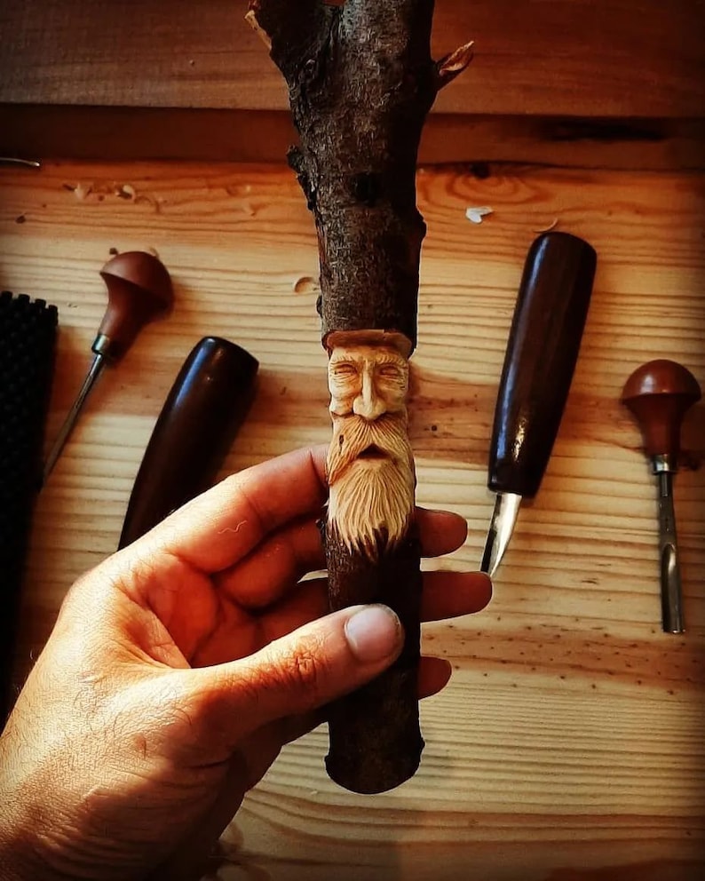 Master the Woodspirit | Step-by-step Woodcarving Tutorial by Nima Kian ...