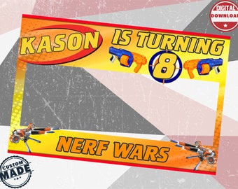 Nerf backdrop | Etsy