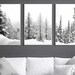 Nature 3 Piece Wall Art Forest Print Gallery Wall Set Winter - Etsy