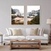 Yosemite Two Piece Set Mountain Canvas National Park Poster 24x36 Print ...