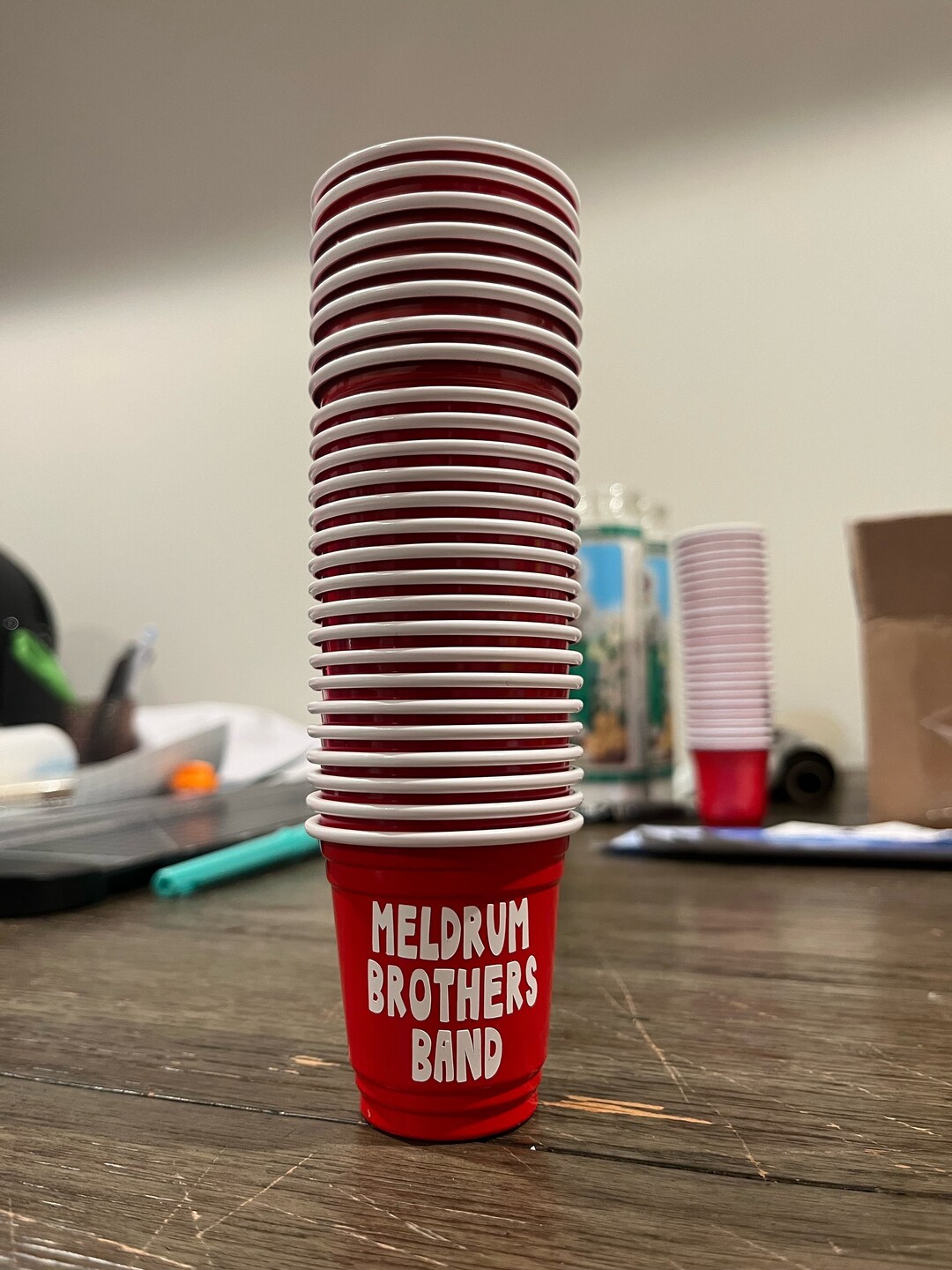 Custom Plastic Party Shot Cup, Custom Disposable Party Cups, Custom Red ...