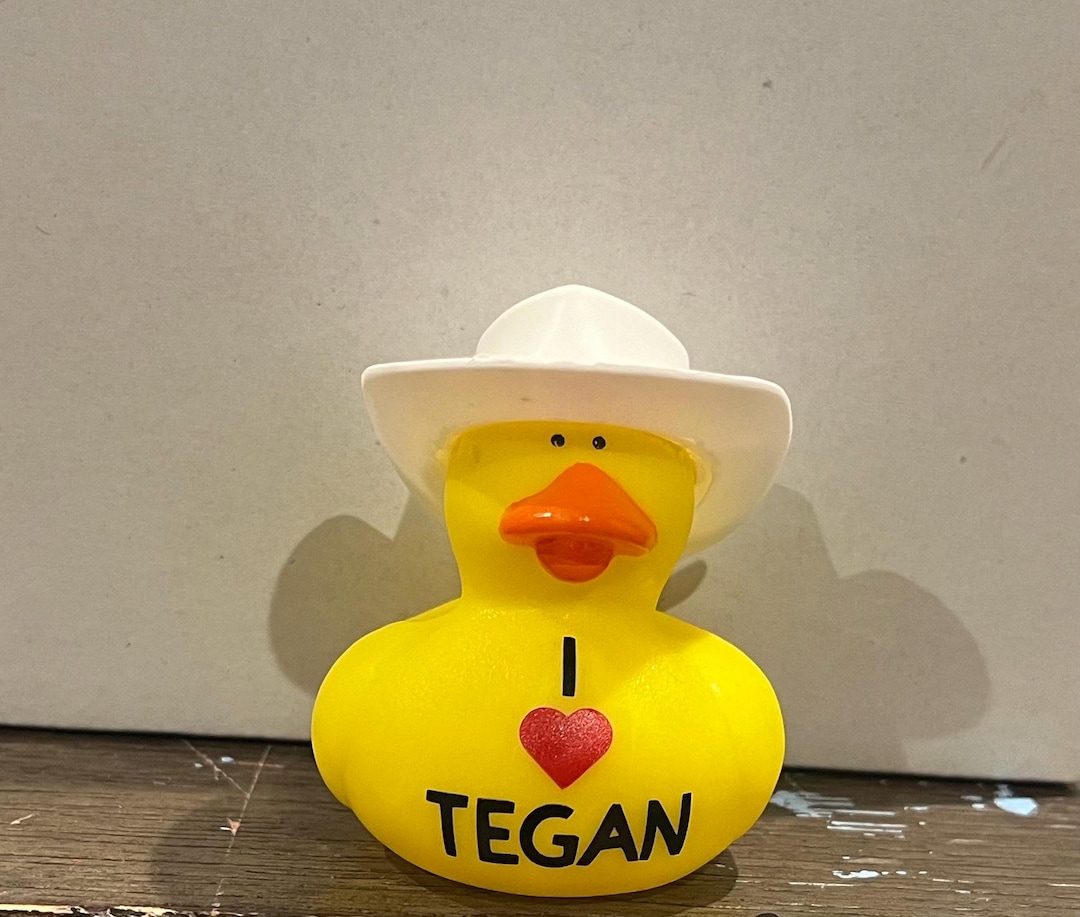 Custom I Love Rubber Duck, Custom Rubber Duck Gift, Rubber Duck Name ...