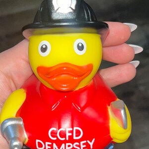Firefighter Custom Rubber Duck, Duck for Jeep,fireman Rubber Duck ...