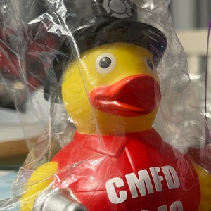 Firefighter Custom Rubber Duck, Duck for Jeep,fireman Rubber Duck ...