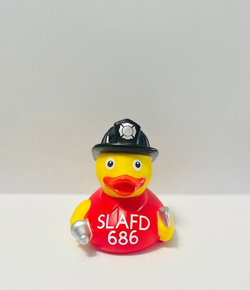 Firefighter Custom Rubber Duck, Duck for Jeep,fireman Rubber Duck ...