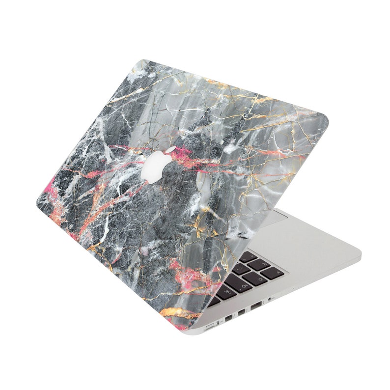 Grey Marble Macbook Vinyl Skin Macbook Decal Laptop Skin - Etsy