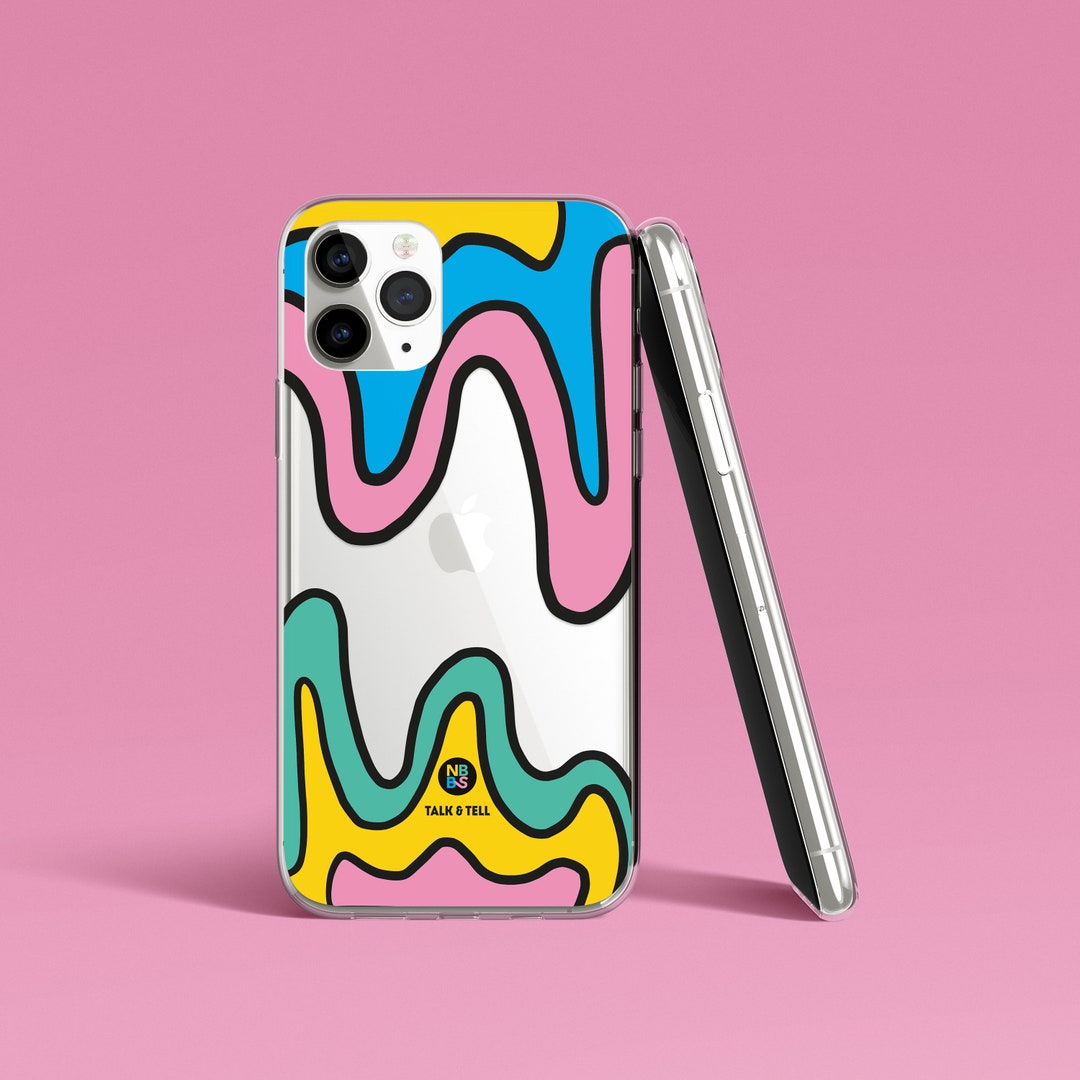 Paint Drip Slim Colourful iPhone Case | Doodle | Dripping | Colourful ...