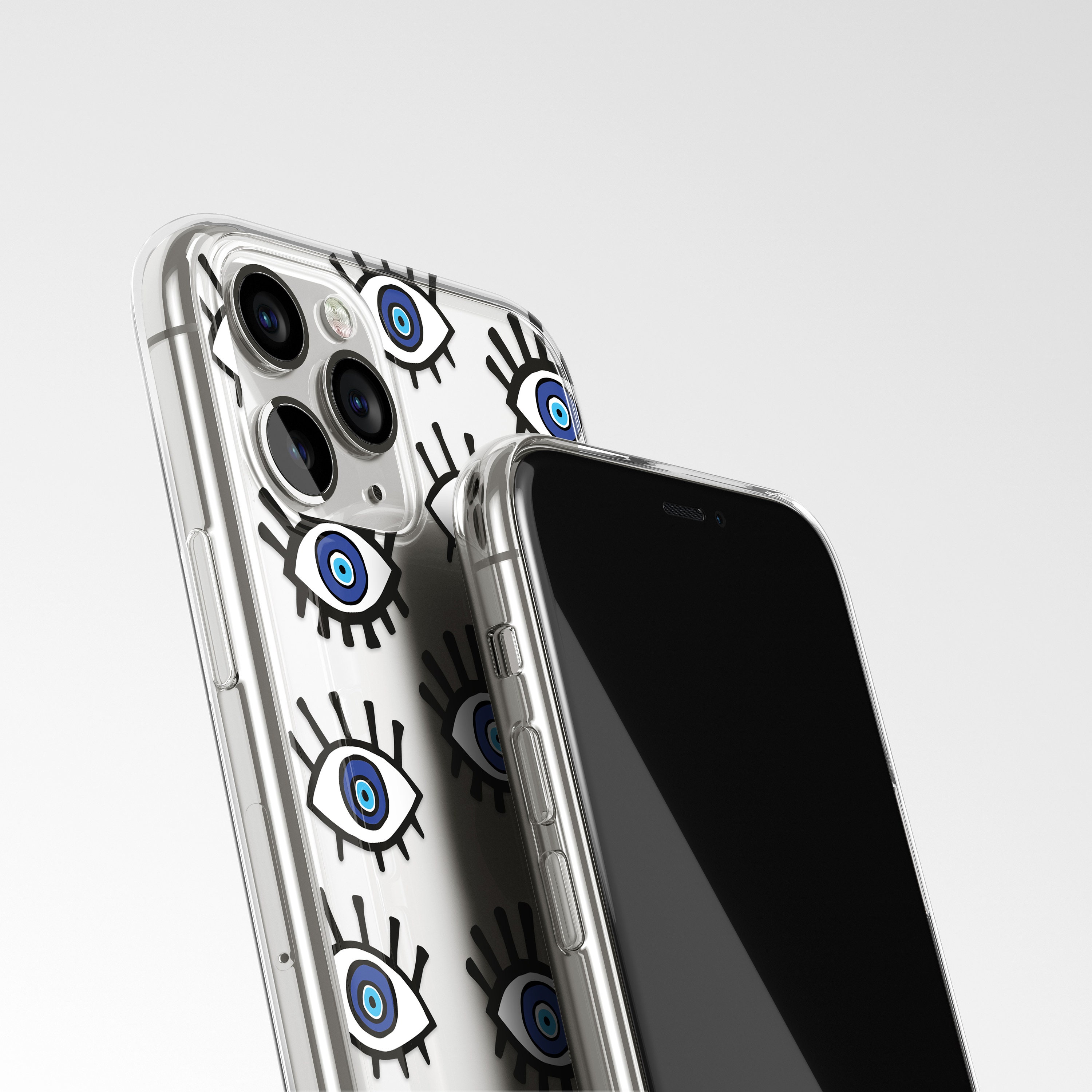 Evil Eye Iphone Case Boho Blue Eye Spiritual Phone | Etsy
