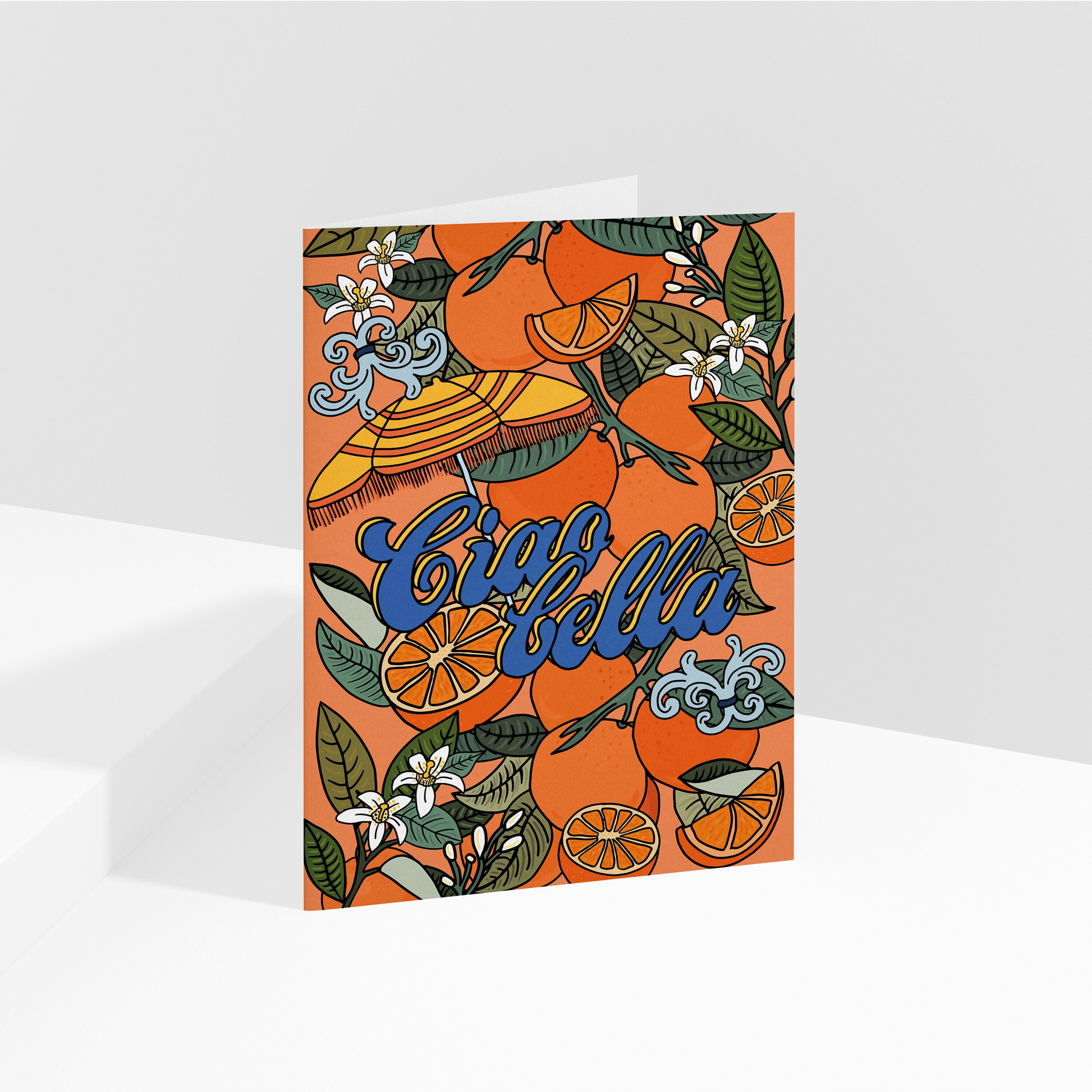 Ciao Bella Oranges Greeting Card Birthday Card Anniversary - Etsy