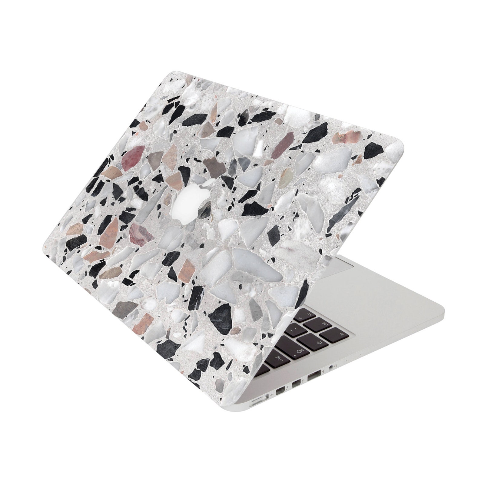 Concrete Terrazzo MacBook Vinyl Skin | MacBook Decal | Laptop Skin ...