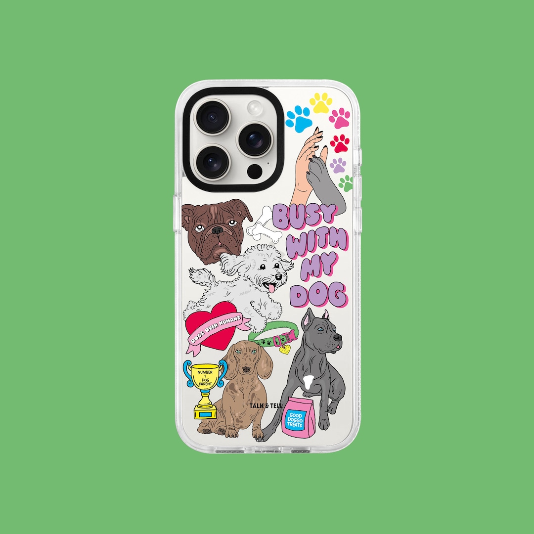 Dog Life iPhone Case | Dog Lover | Dachshund | Bulldog | Dog Parent ...
