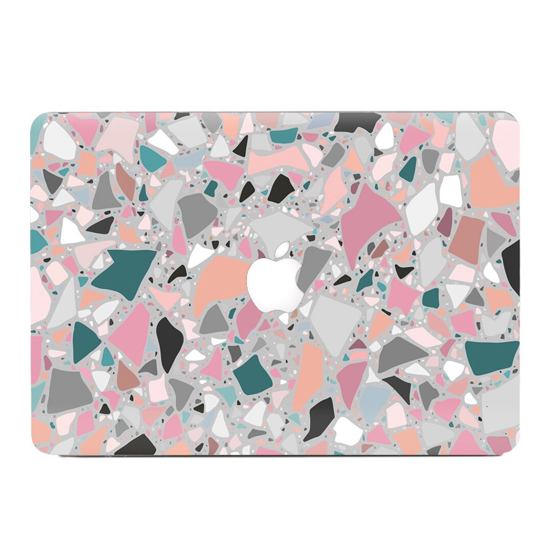 Vintage Terrazzo MacBook Vinyl Skin | MacBook Decal | Laptop Skin ...
