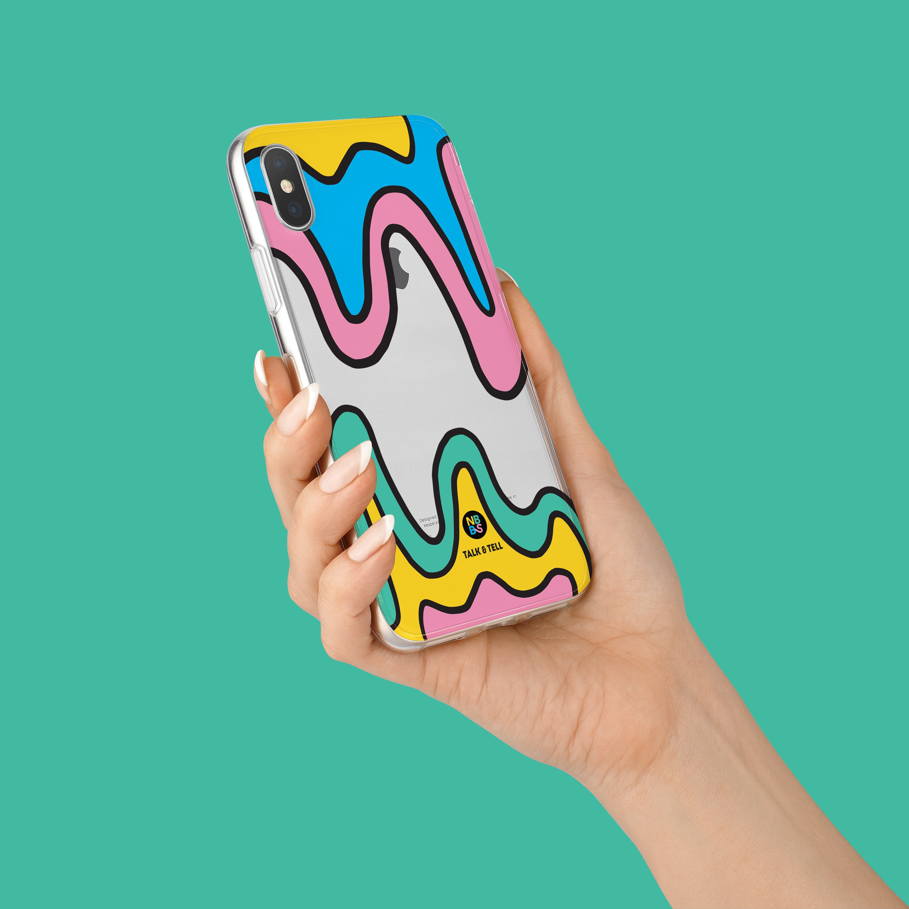 Paint Drip Slim Colourful Iphone Case Doodle Dripping - Etsy