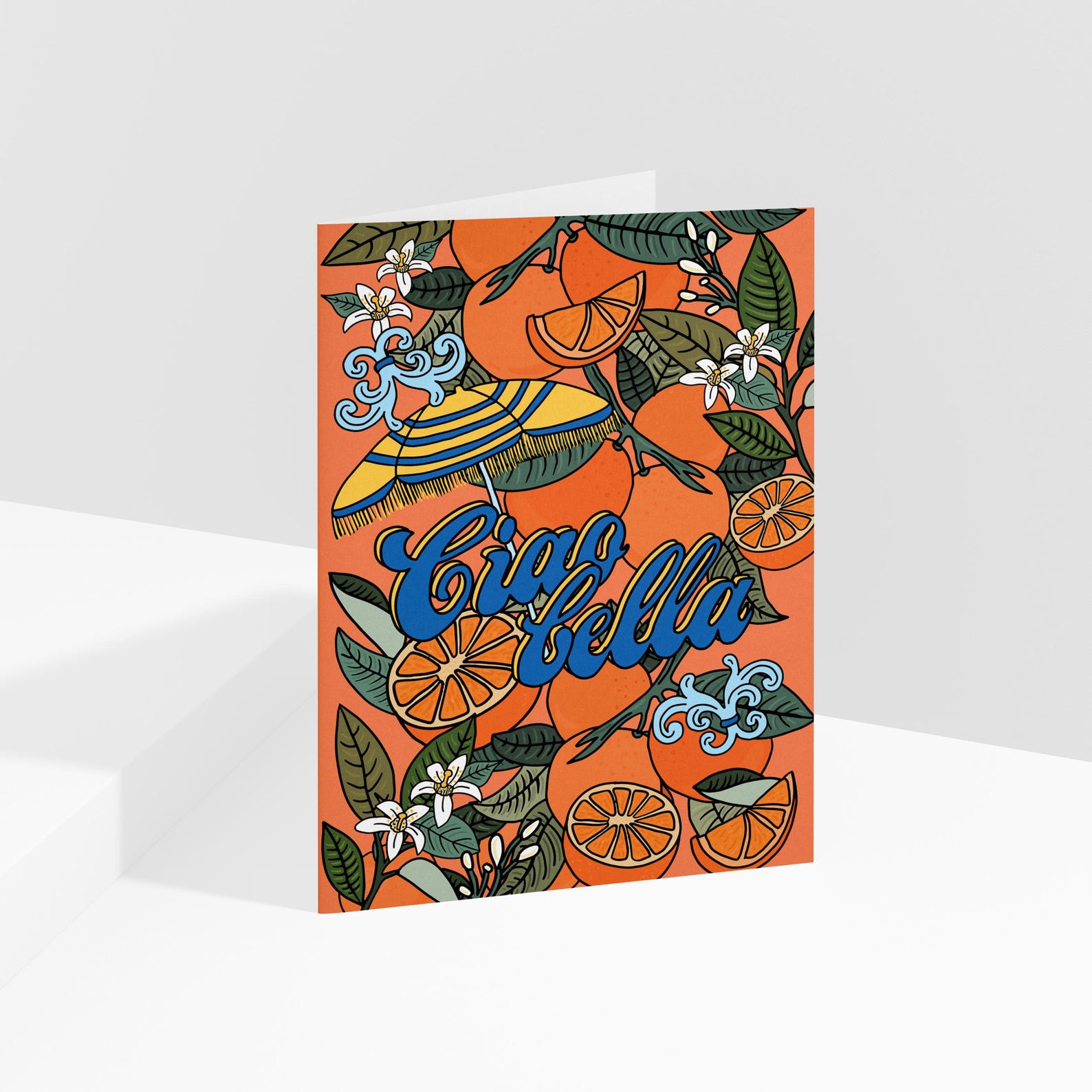 Ciao Bella Oranges Greeting Card | Birthday Card | Anniversary | Travel ...