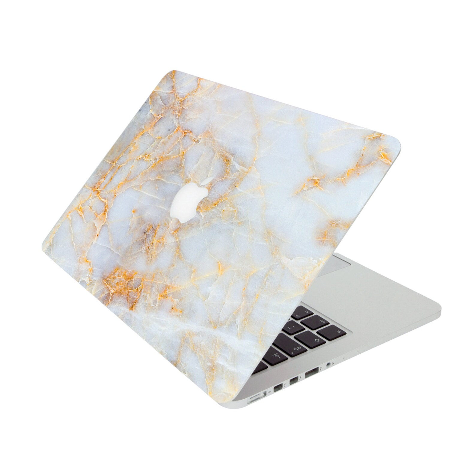 White Rust Marble Macbook Vinyl Skin Macbook Decal Laptop | Etsy UK