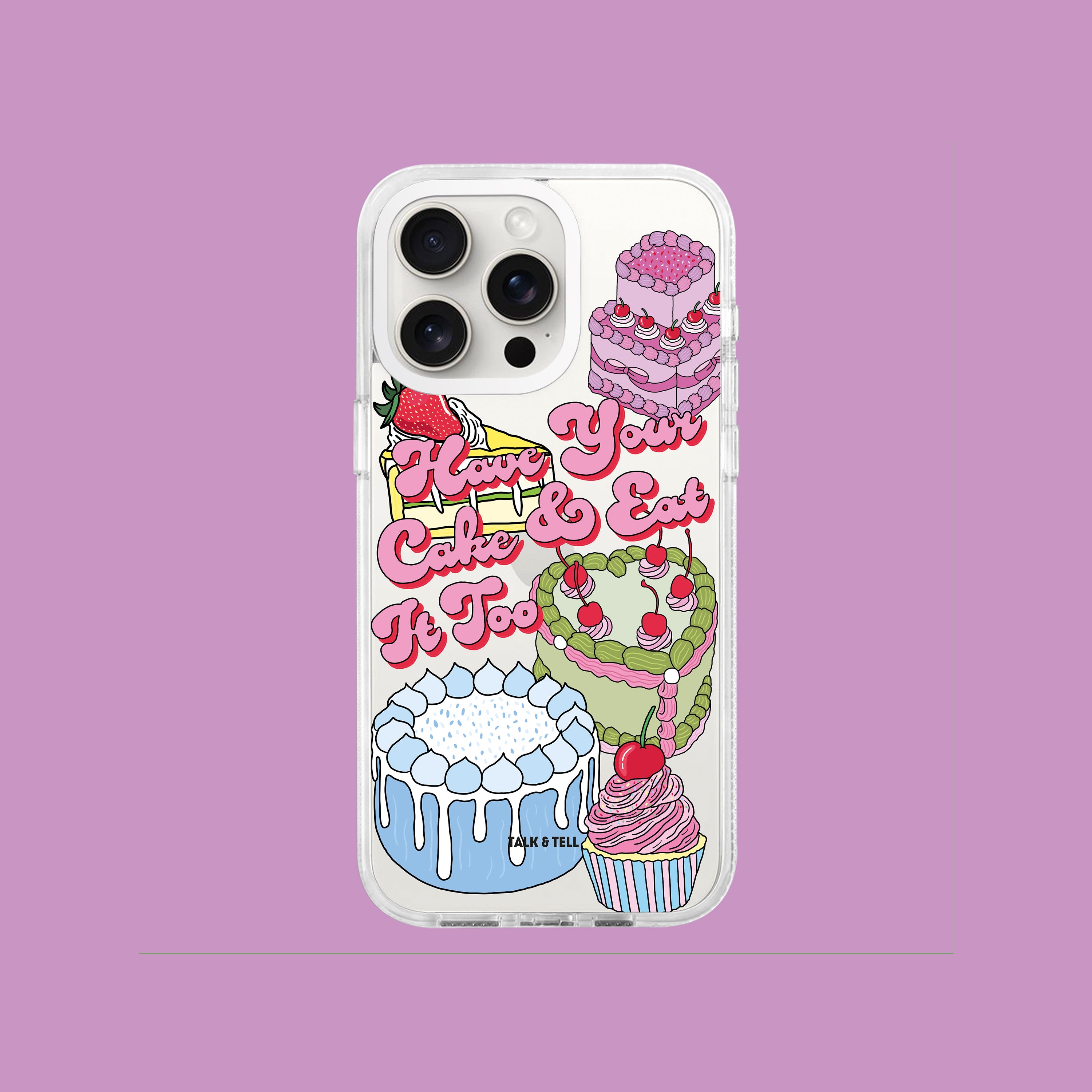 Have Your Cake iPhone Case | Cupcake | Strawberry | Eat It | Birthday ...