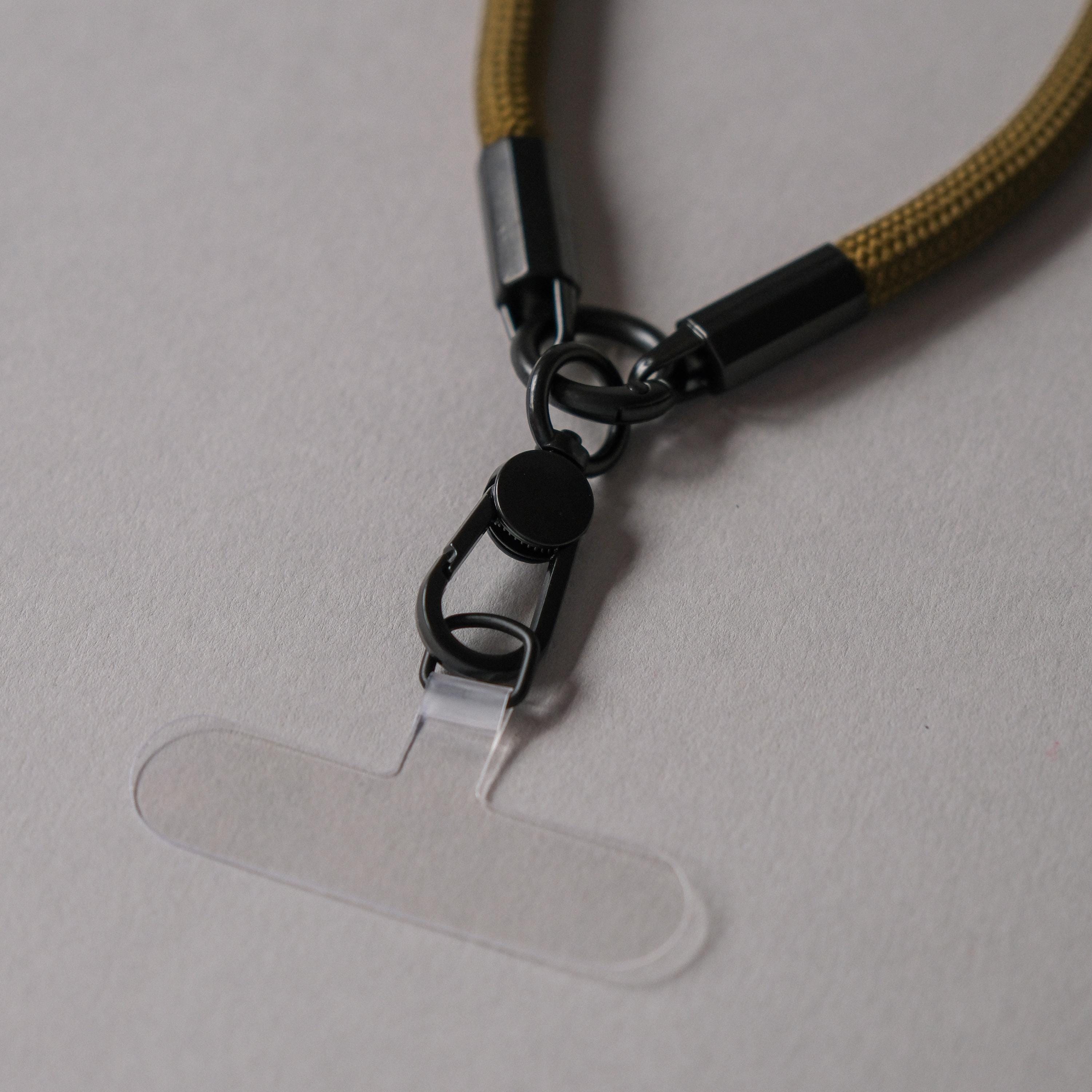 Olive Green Phone Wrist Strap | Universal | Rope Cord Strap | Hands ...