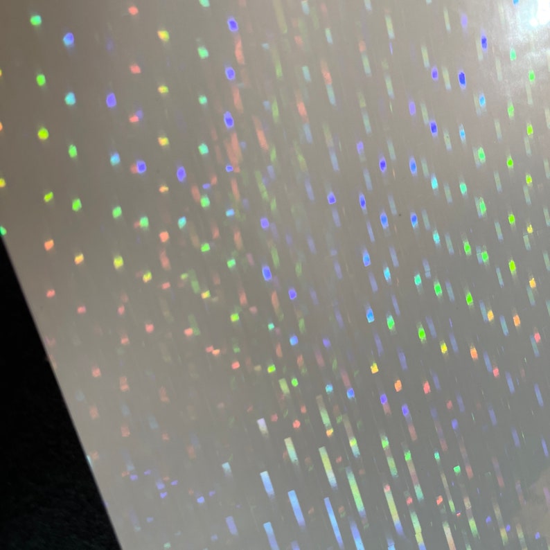 Dot Lighting Transparent Self Adhesive Holographic Film | Choose Your ...