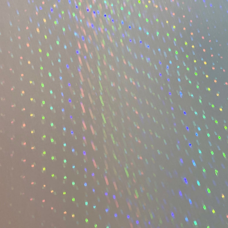 Dot Lighting Transparent Self Adhesive Holographic Film | Choose Your ...