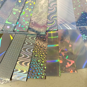 Silver Holographic Sticker Inkjet Printable Sheet Set, Self-adhesive ...
