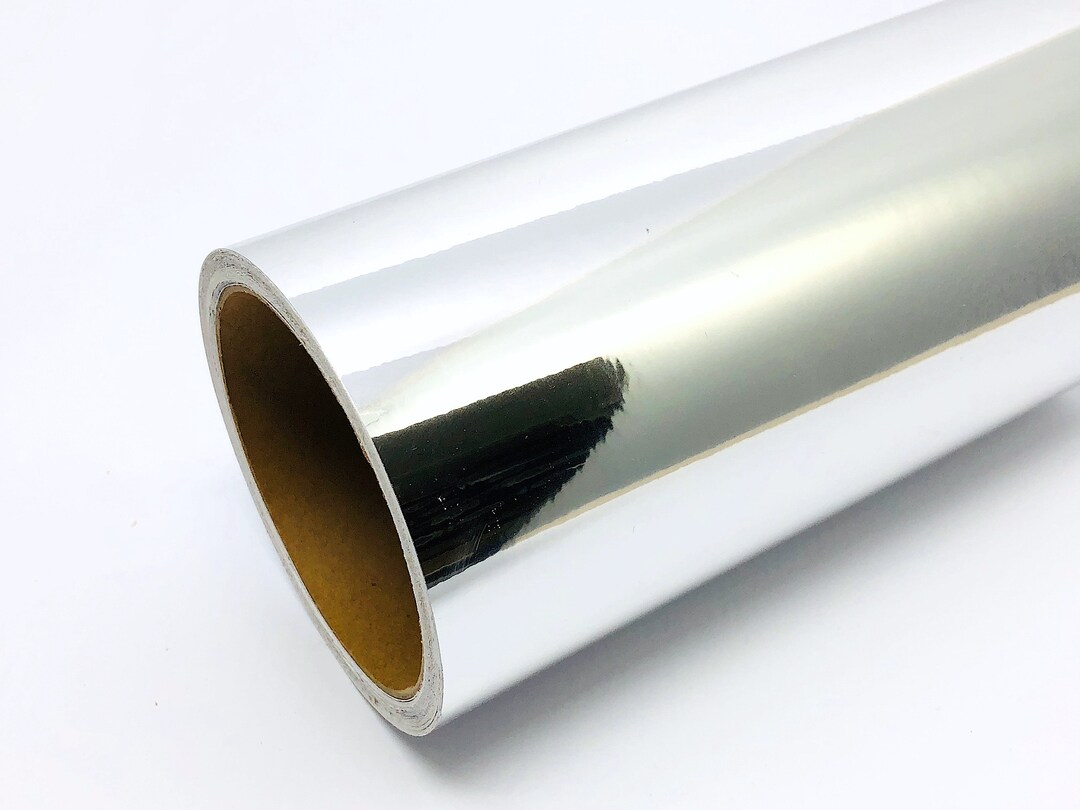 Metallic Silver Self Adhesive Sign Vinyl Film 24" Width - Etsy