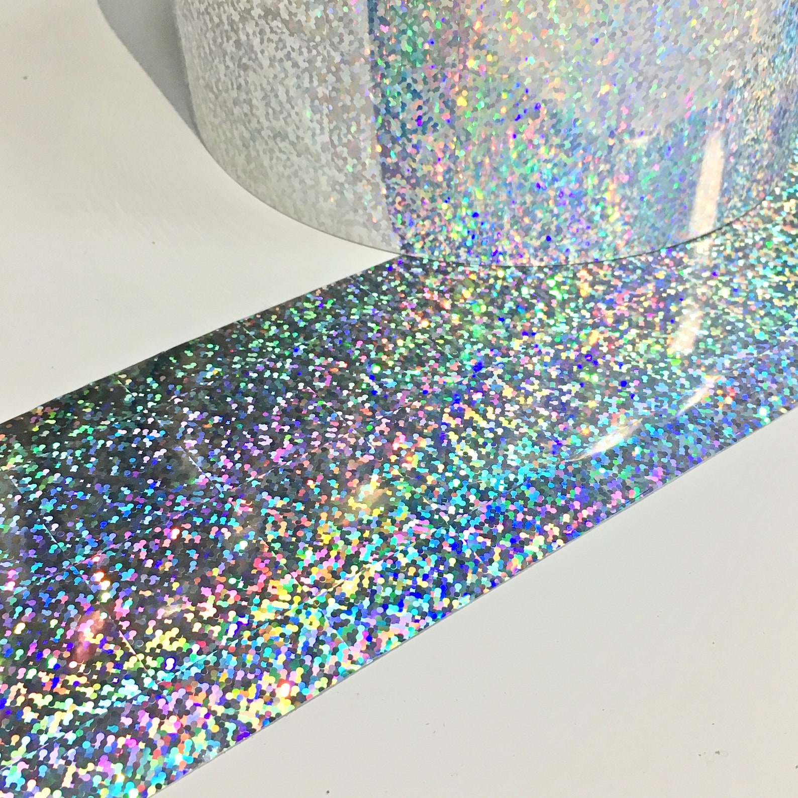 Silver Holographic Film Sample Set 15 Sheet 15 Difference | Etsy