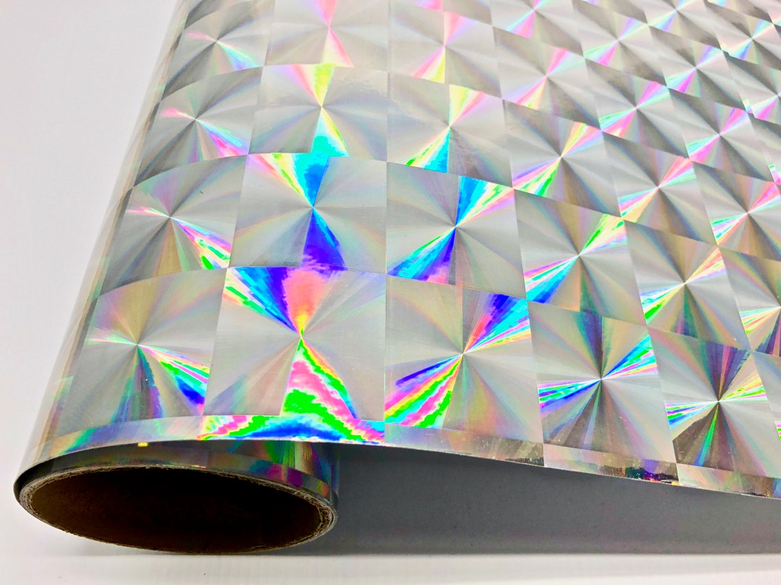 Silver Holographic Film Sample Set, 15 Sheet ( 15 Difference Pattern ...