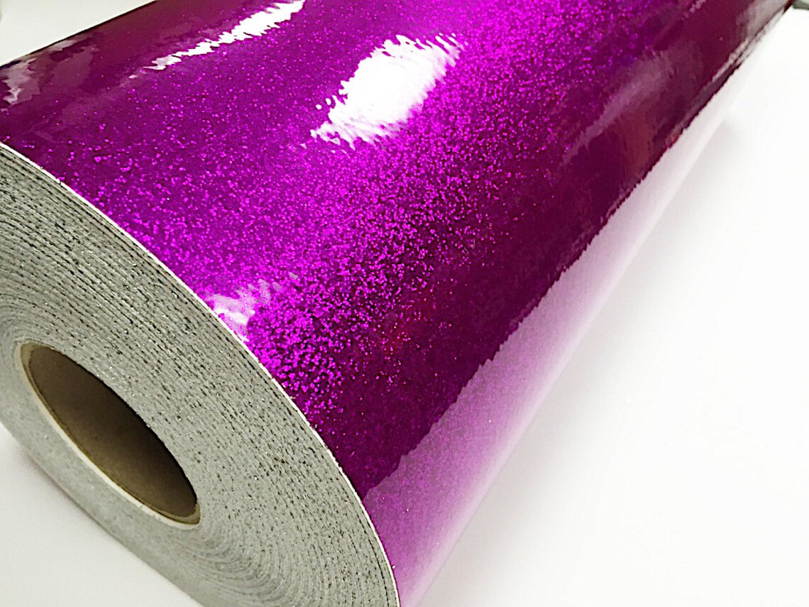 Raspberry Glitter Tape Sheet or Roll High Tack Choose Your | Etsy