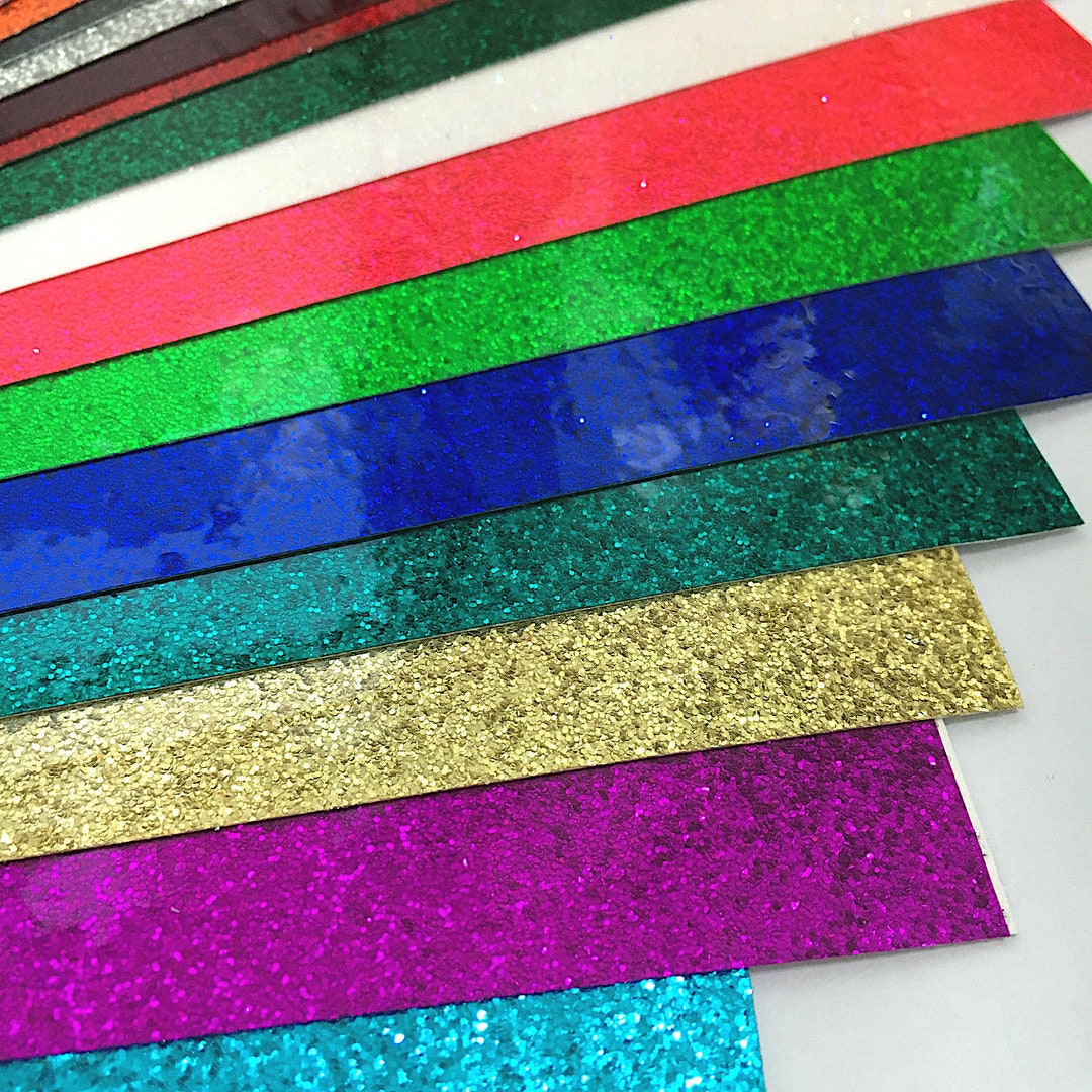 Glitter Flake Sign Vinyl, 3 Sheet, 8x12 Inch, Choose Your Colors - Etsy