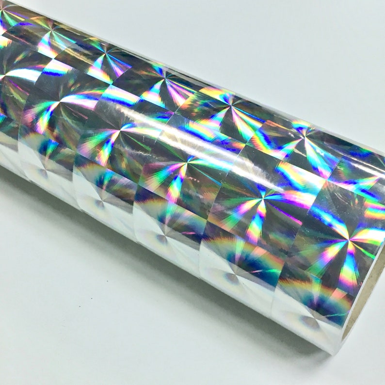 1.5 Mosaic Holographic Sign Vinyl Tape Choose Your | Etsy