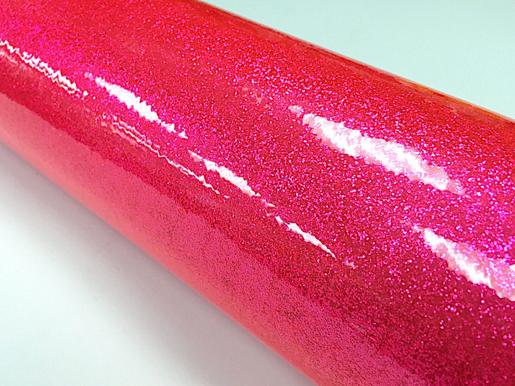Fluorescent Pink Glitter Tape Sheet or Roll High Tack - Etsy