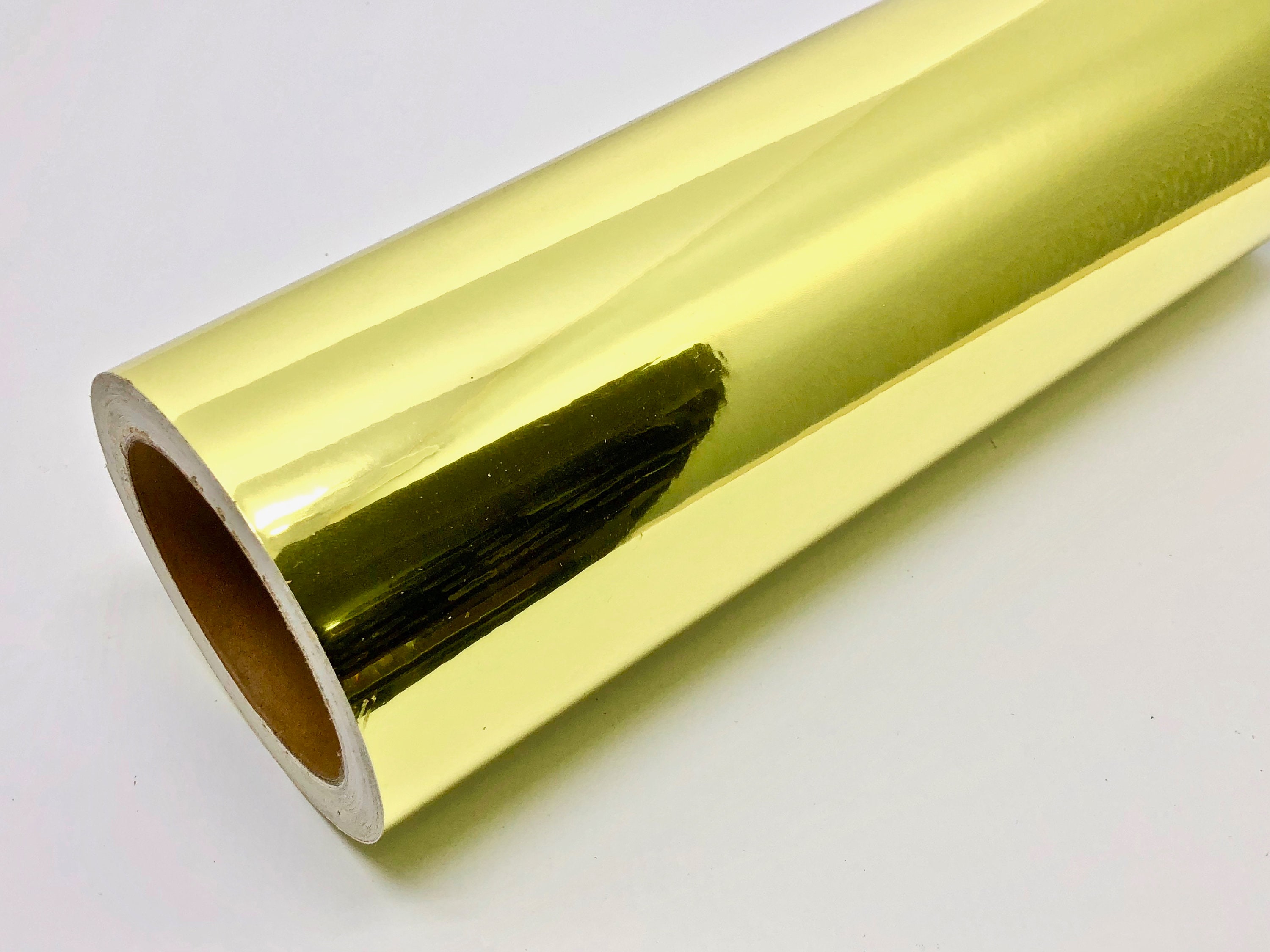 Gold Chrome Self Adhesive Sign Vinyl Film 24" Width - Etsy