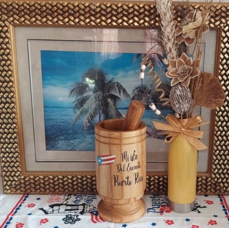 Pilon para mofongo puerto Rico 3 souvenir puertorriqueño paint pr wood ...