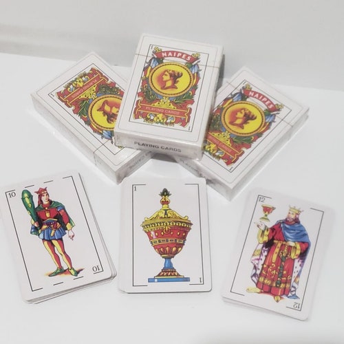 1 Deck Spanish Playing Cards Baraja Española 50 Cards Naipes | Etsy