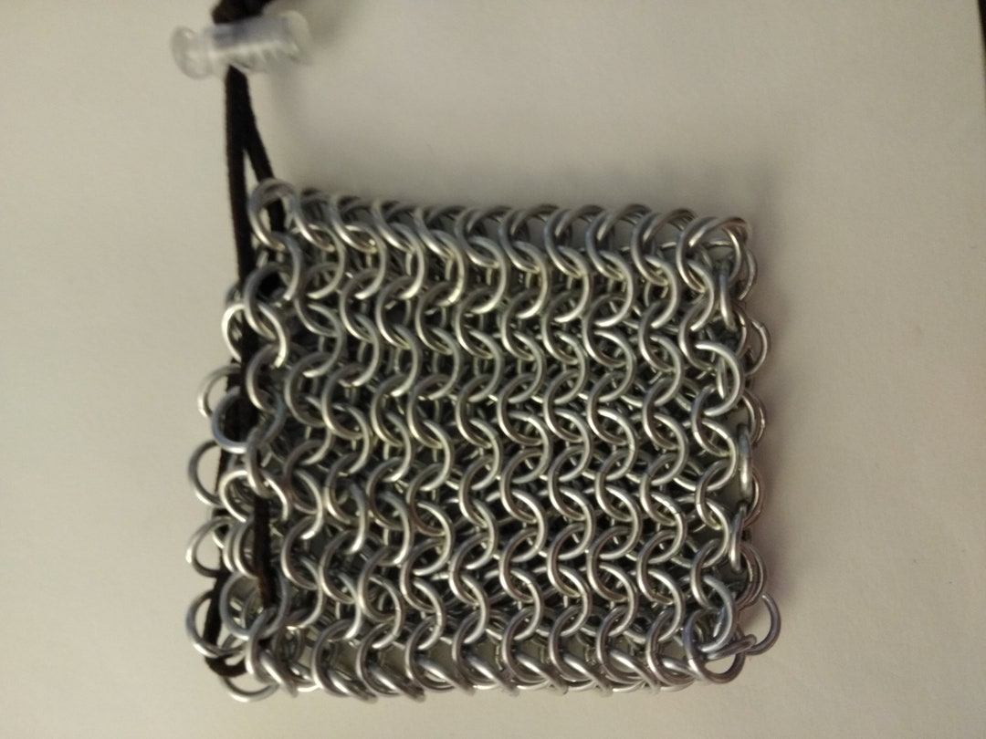 Mini Chainmail Dicebag - Etsy