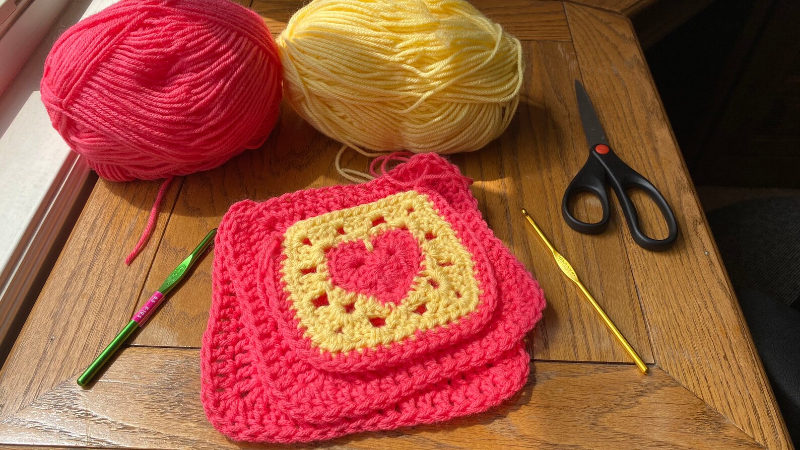 PATTERN Crochet Heart Pocket Bag Full written pattern w/ | Etsy